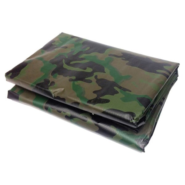 Tuff Grade TARP-2030-CAMO-10x10 Medium Duty Tarp, 130 micron THK, 20 ft ...